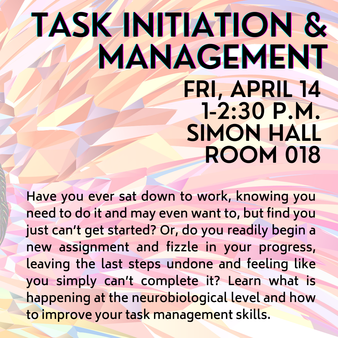 Navigating Neurodiversity: Task Initiation & Management – The Learning ...